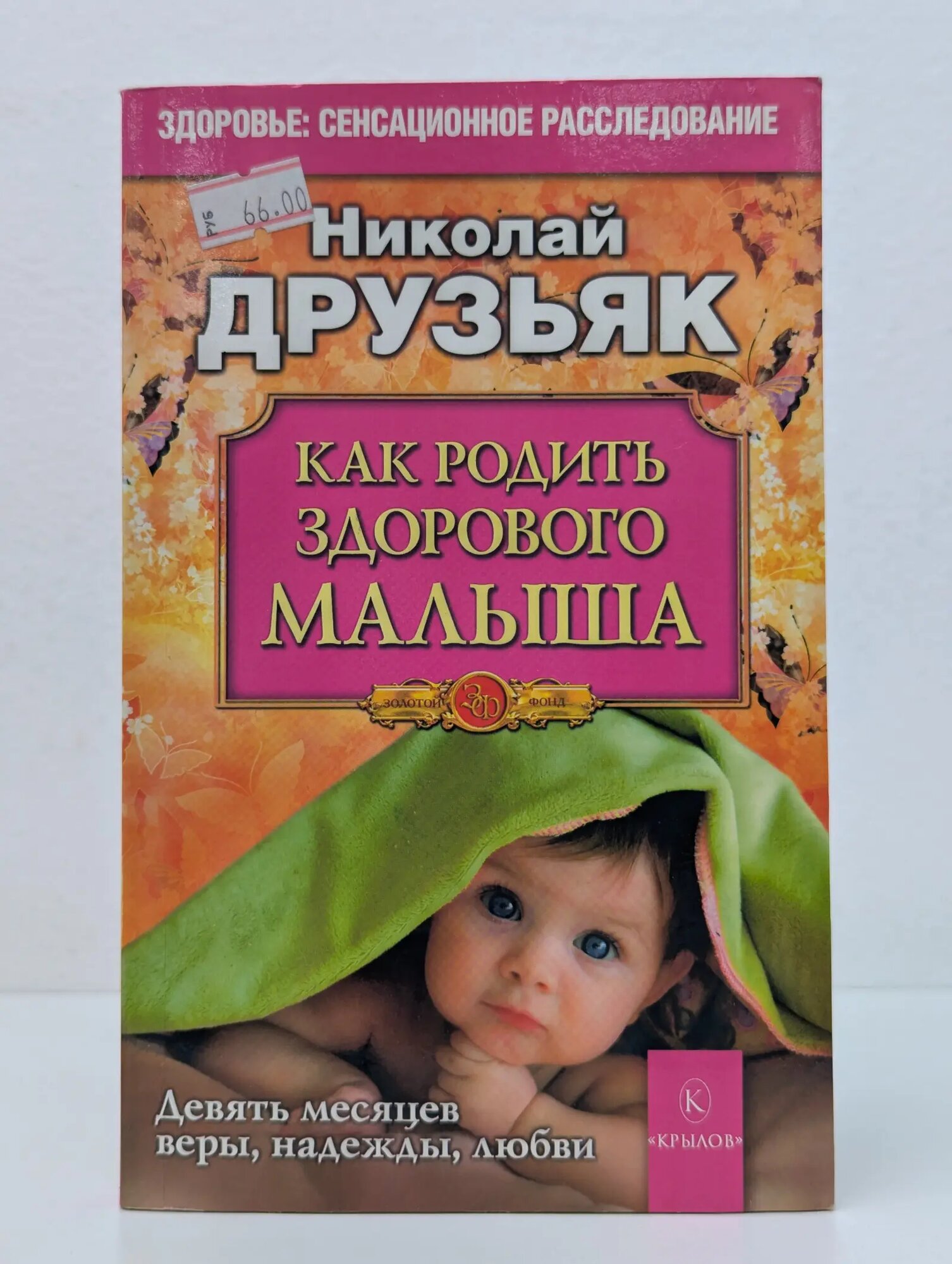 Золотой фонд. Как родить здорового малыша Друзьяк Николай Григорьевич 2009