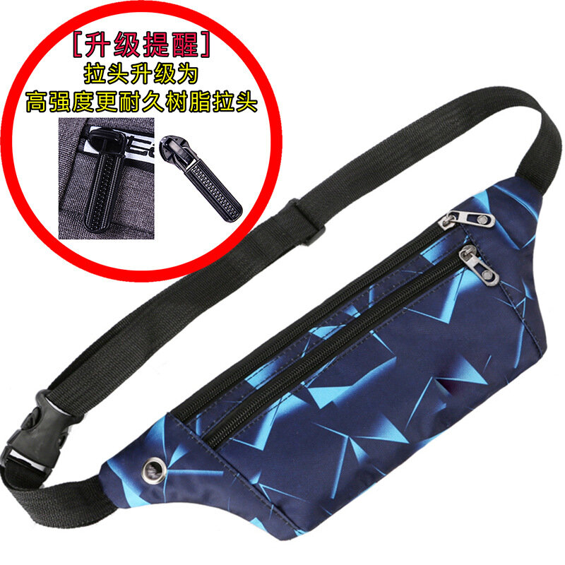 Оптовая продажа от производителя: облегающая поясная сумка, камуфляжная, клетчатая, однотонная, простой кошелек, спортивный невидимый легкий портативный кошелек для монет.