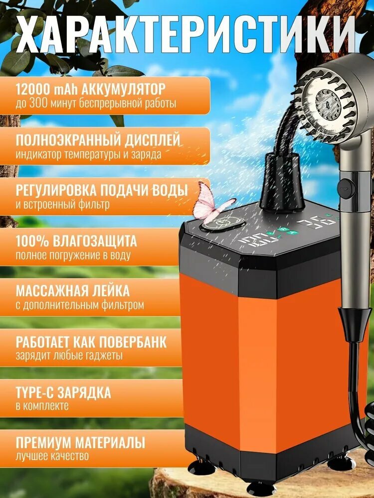 Переносной душ — фото 1