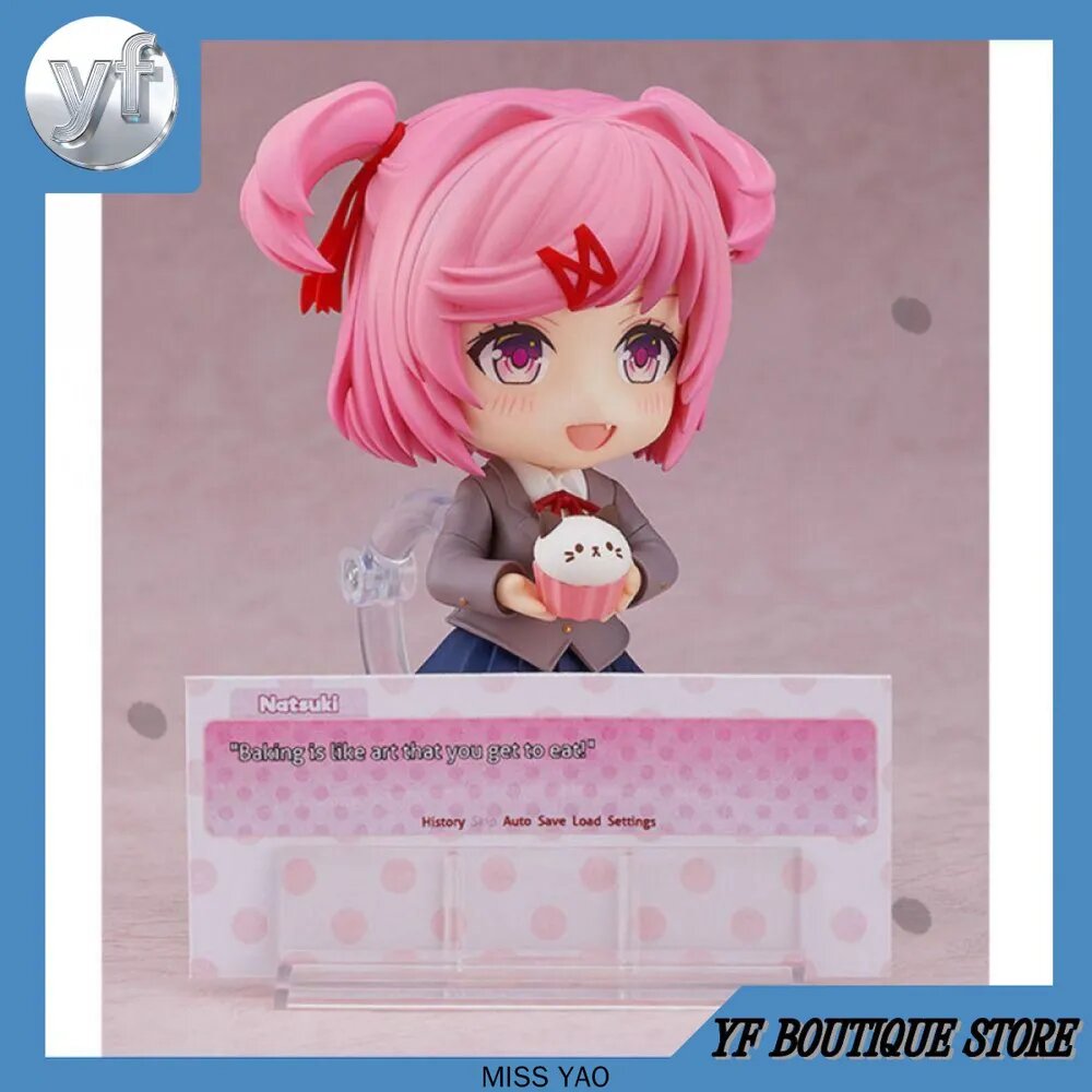 Фигурка Нендороид Доки Доки Литературный Клуб Нацуки/Doki Doki LiteratureClub Natsuki Подарки для болельщиков(10 см)2077