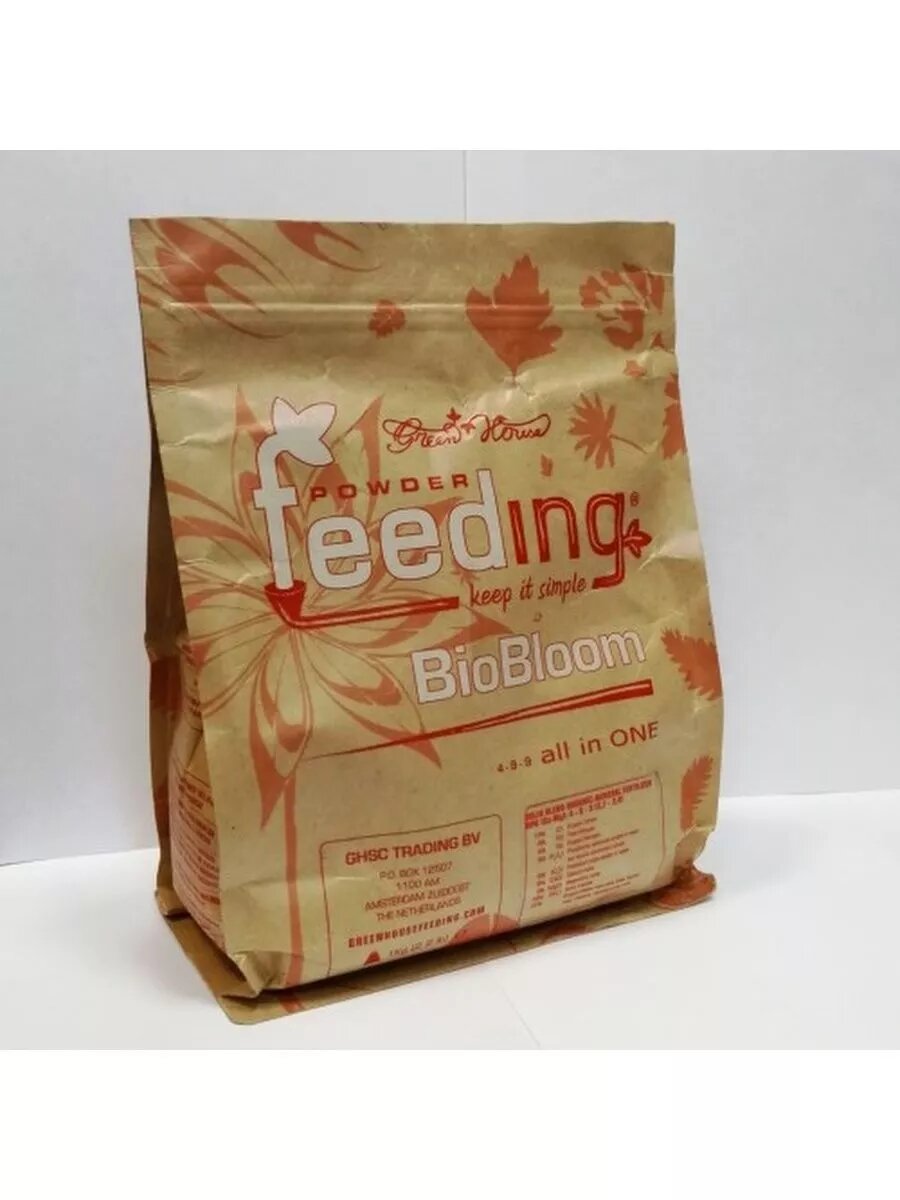 Удобрение Powder Feeding BioBloom 1кг на стадию цветения