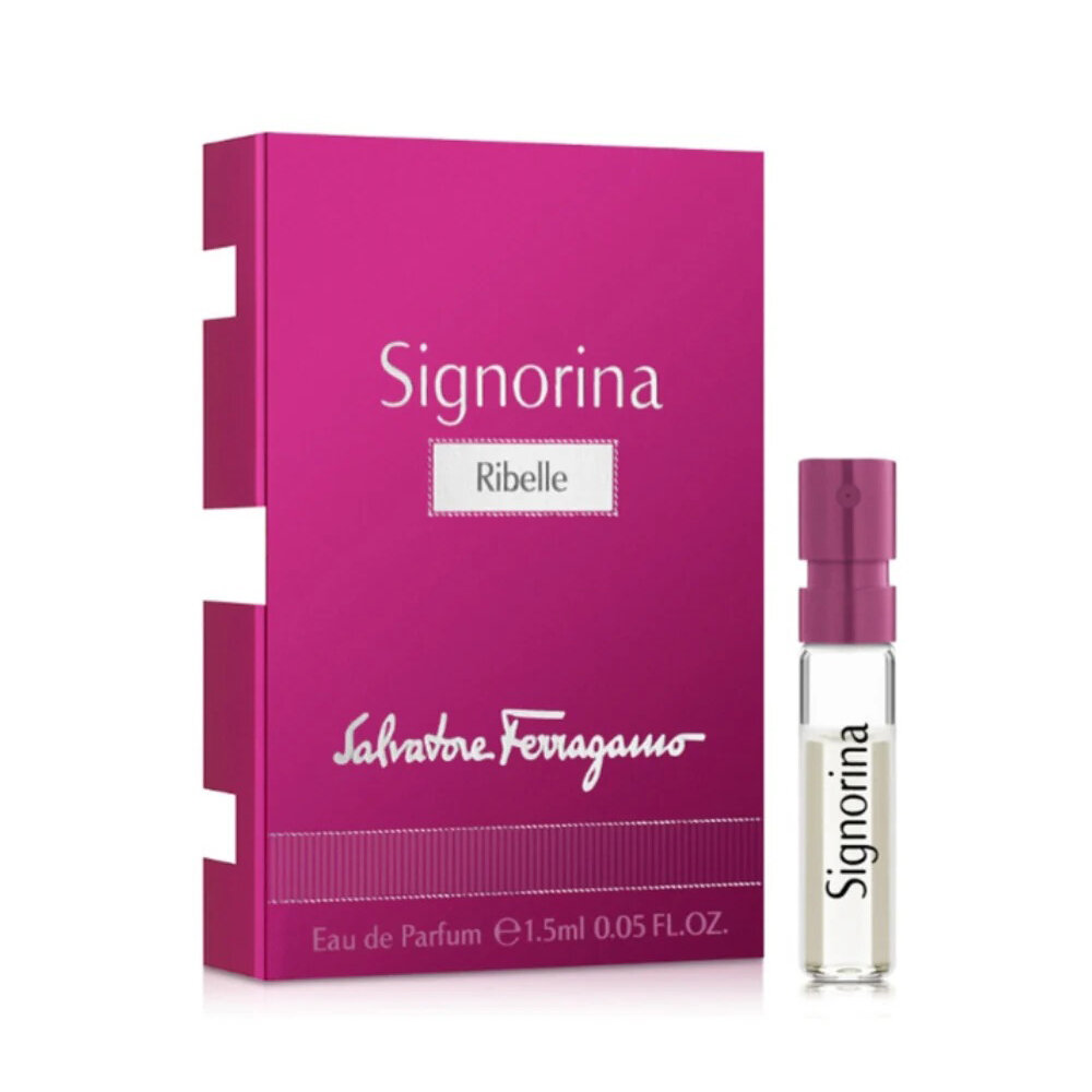 Парфюмерная вода Salvatore Ferragamo Signorina Ribelle миниатюра 1.5 мл / Пробник Синьорина Рибелле / Мятежная синьорина
