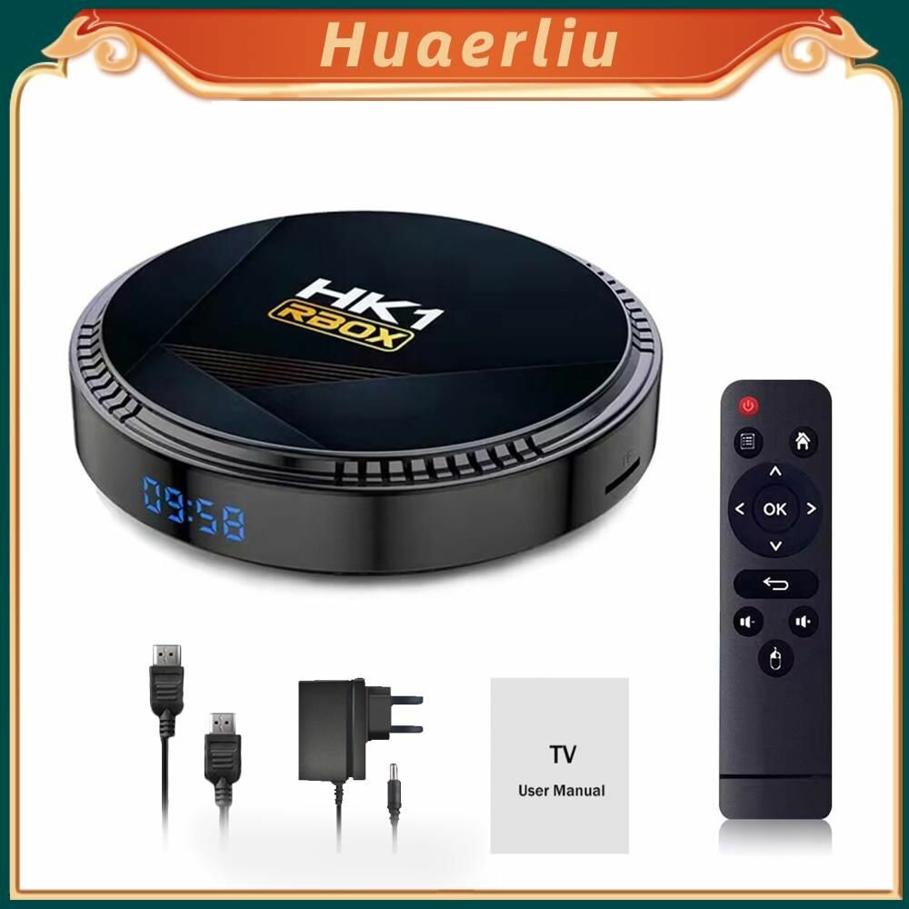HK1 RBOX-H8 WIFI6, эффективный 4K медиаплеер с поддержкой H.265 и VP9 для мультимедийных развлечений дома