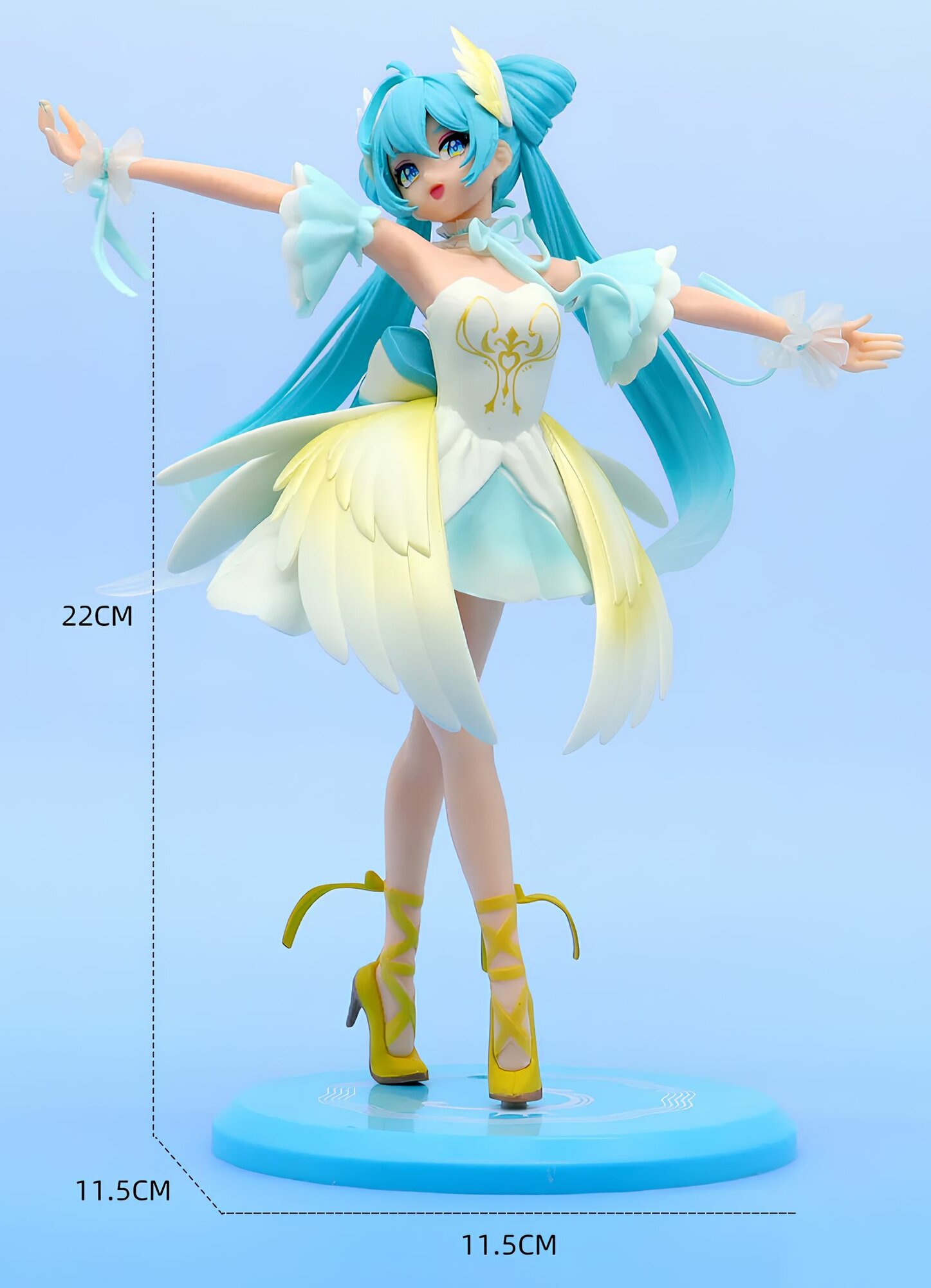 Фигурка Мику Хацунэ / Miku Hatsune (22см, пакет)