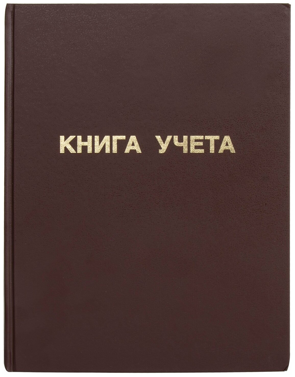 Книга учета 96 л, клетка, твердая, бумвинил, блок офсет, А4 (210x265 мм), STAFF, 130042 1 шт.