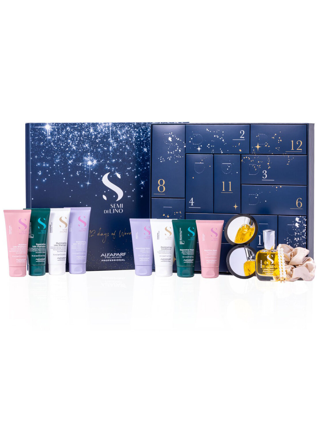 Адвент календарь косметика ALFAPARF MILANO PROFESSIONAL SDL ADVENT CALENDAR EXPORT 30373