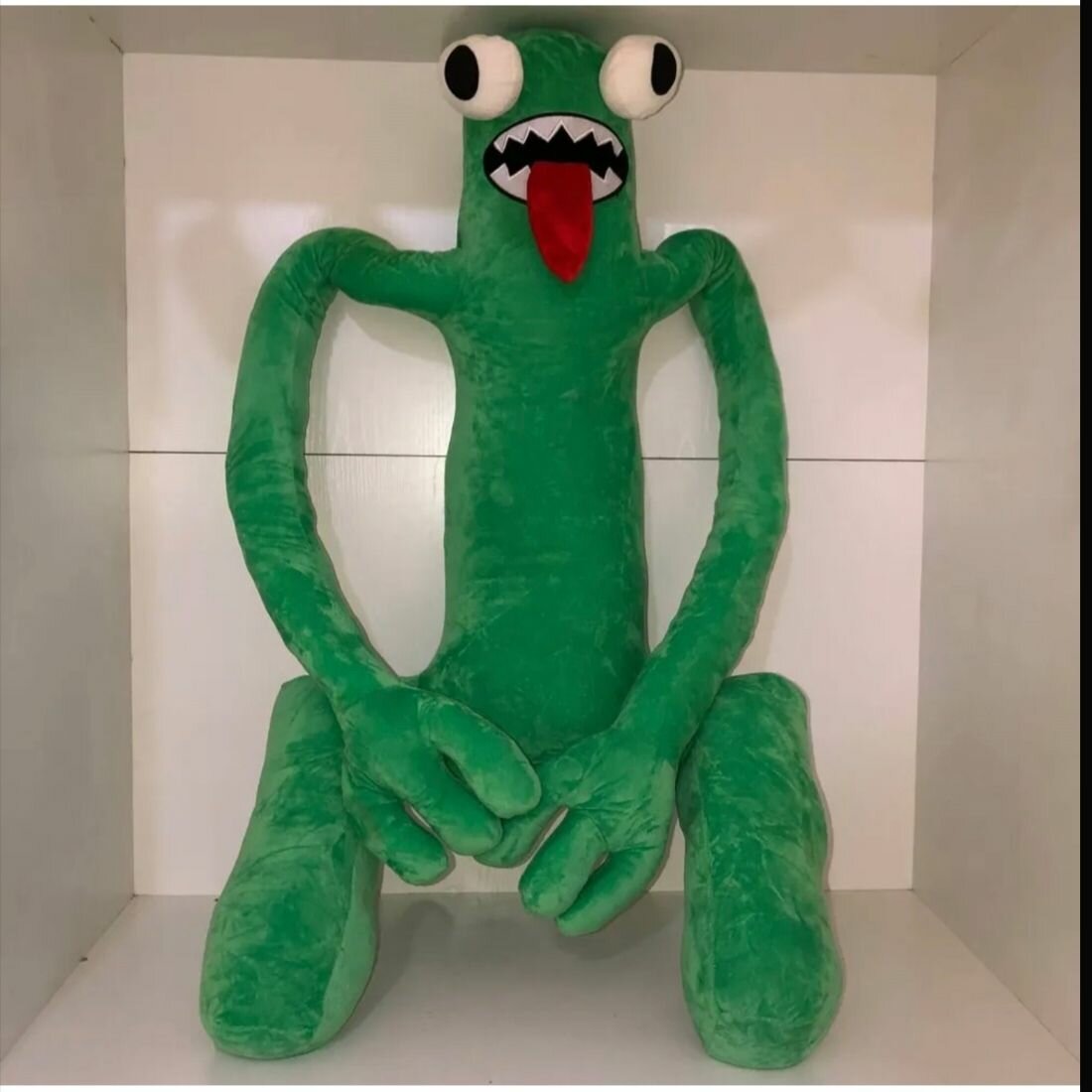 Радужные друзья/ мягкая игрушка/ зеленый/60см, Плюшевые игрушки подходят для объятий