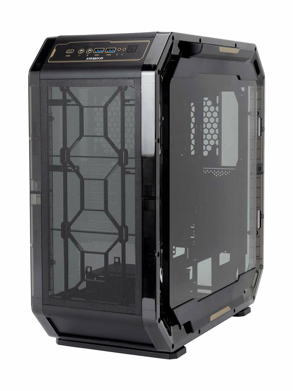 Корпус для ПК без БП INWIN Airforce ARGB Phantom Black (IW-CS-AIRFORCE-PHT)