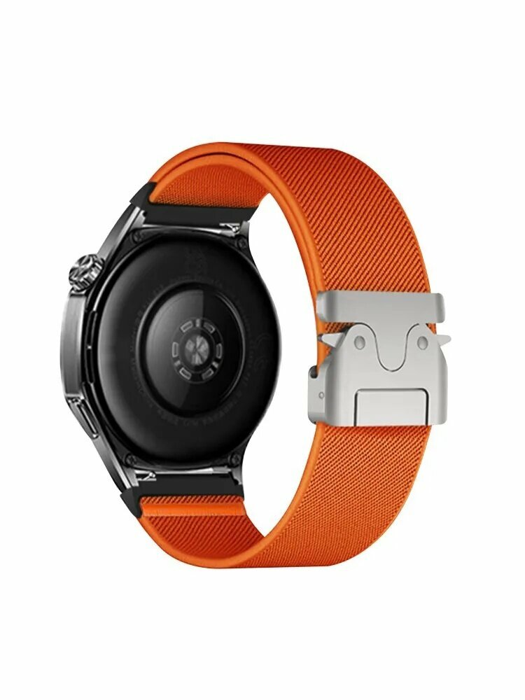 Ремешок для часов 22мм нейлоновый эластичный: Huawei GT 6, GT 5 Pro, GT 4, GT 3, Watch 5, Honor Magic Watch 2 и другие