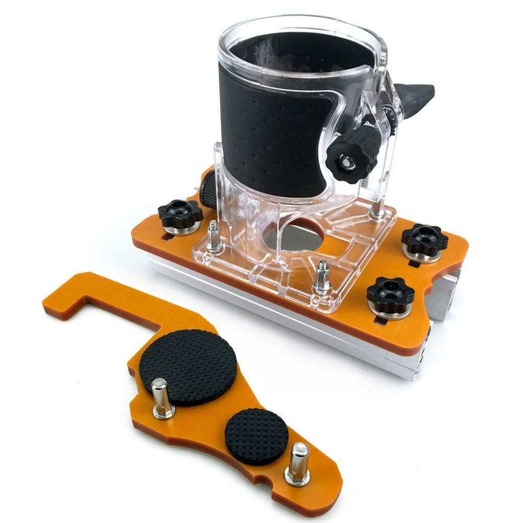 Невидимые крепления-локаторы для панелей шкафов, С прозрачным покрытием