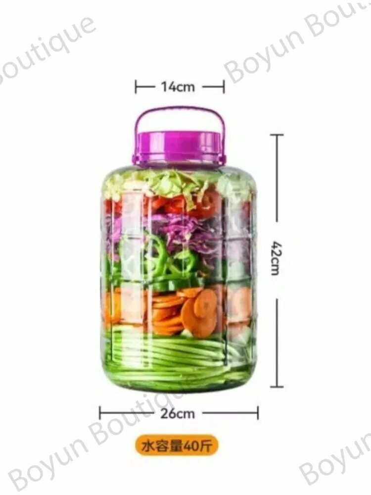 Бутылка 【40 джин】-20 литров (усиленная утолщенная бутылка), 20 л, 1 шт