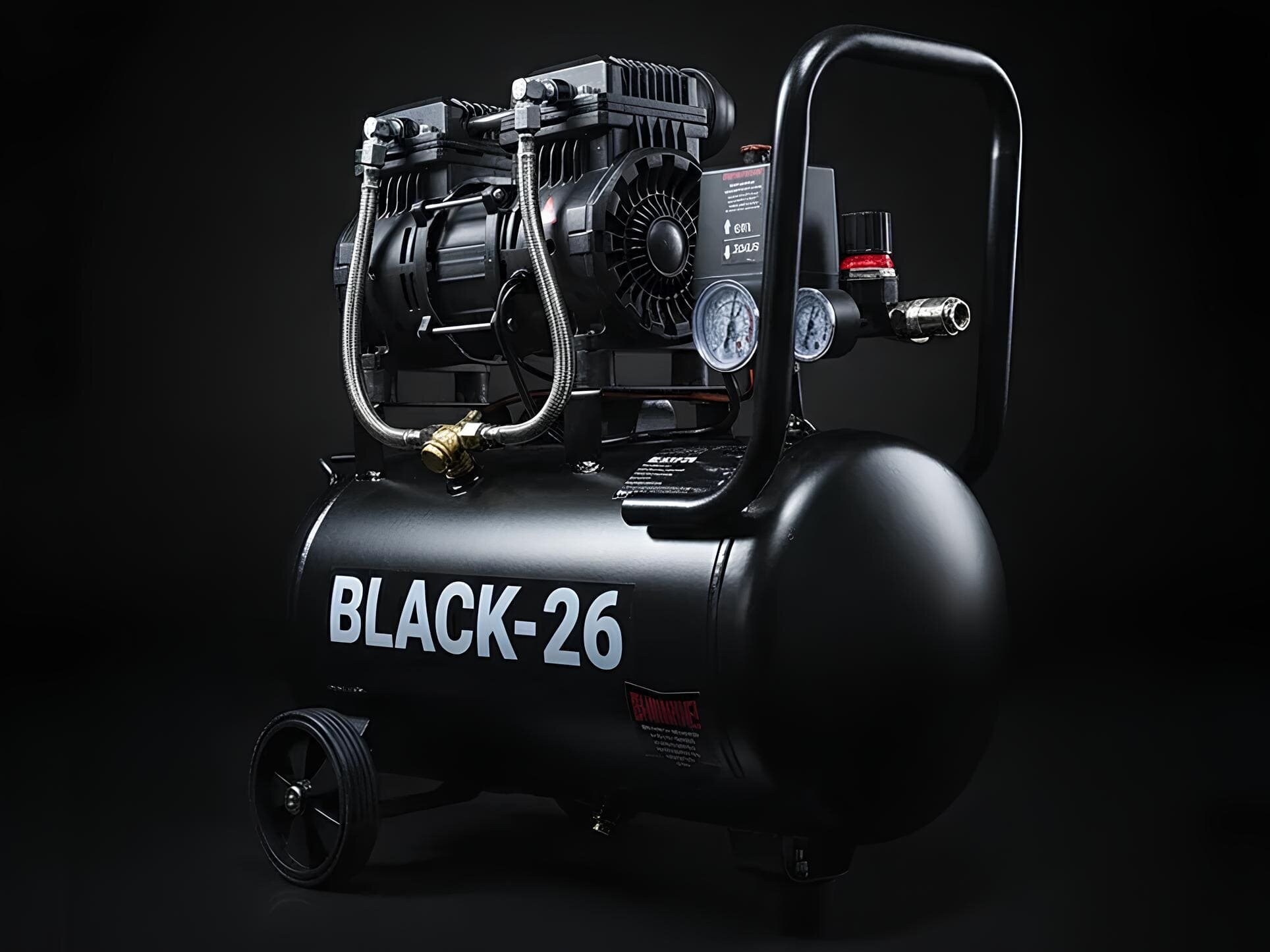 Компрессор Prokress Power Black-26 (1.8 кВт, 300 л/мин, 24 л)