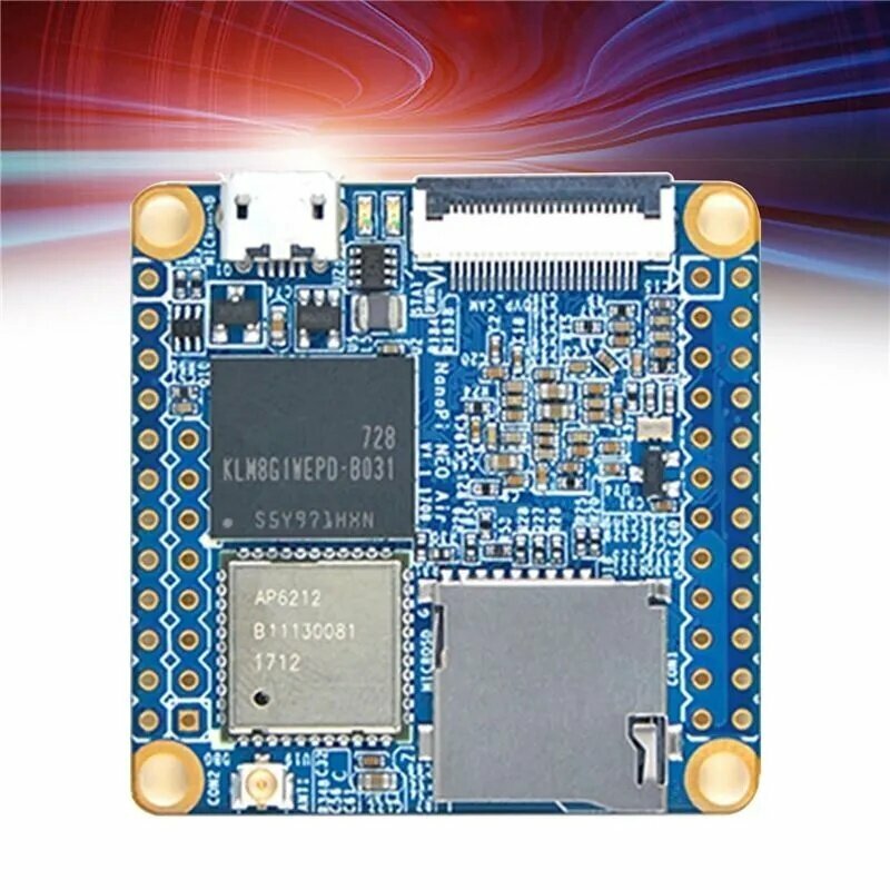 Для NanoPi NEO Air Allwinner H3 4-ядерный Cortex-A7 512 МБ DDR3 + 8G EMMC WiFi B