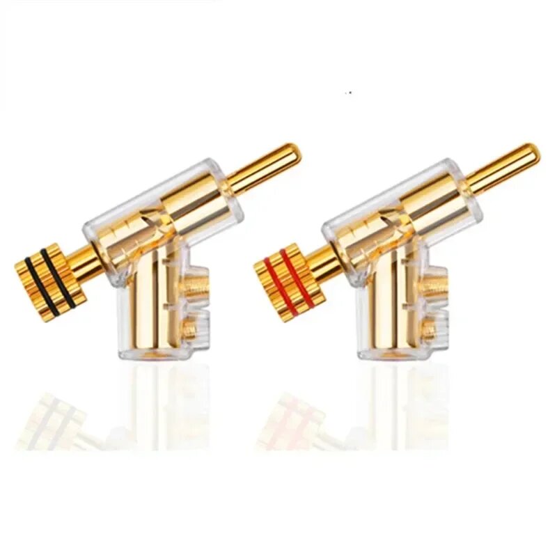 Банановые разъемы Gold, 4шт