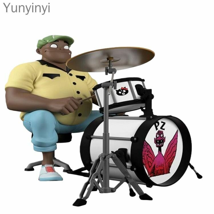 Аниме фигурки Gorillaz Russel Hobbs / Рассел Хоббс фигурка ; коллекционная статуэтка для рабочего стола, украшение для стола, 1 шт. (Высота 15 см)