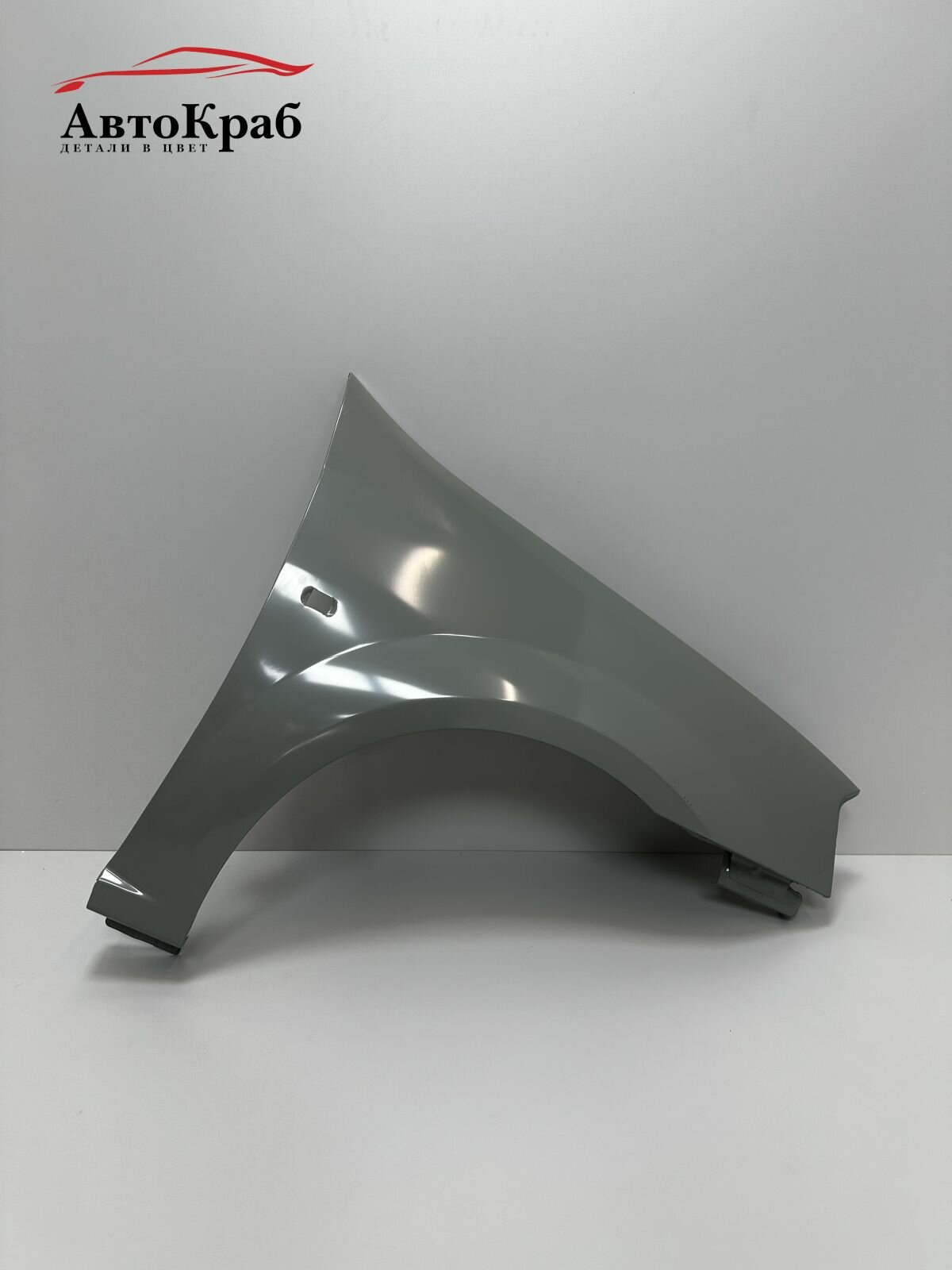 Крыло переднее правое металлическое под покраску для Лада Ларгус 2012 - 2021 г.