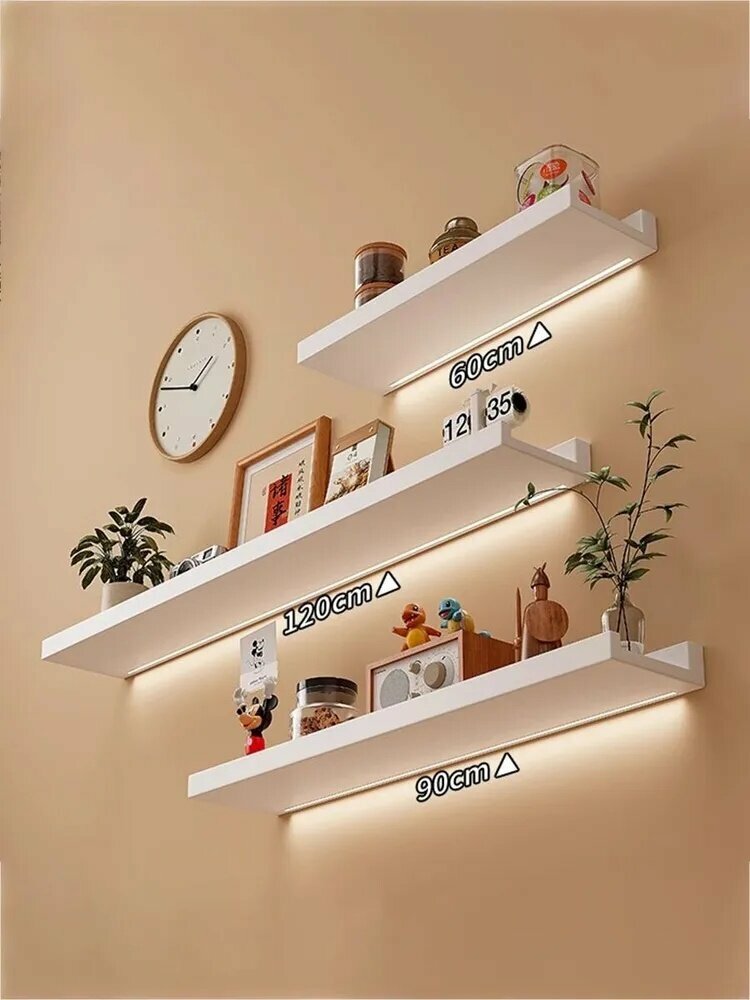 Полка Настенная Угловая, 120х13.5х1 см, 1 шт.