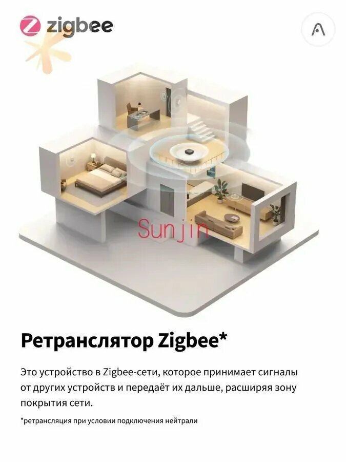 Aqara Умный настенный выключатель Z1 Pro ZNQBKG44LM, трехклавишный, белый