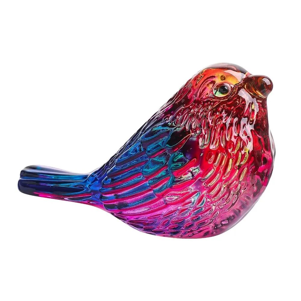 Фигурка птицы из муранского стекла