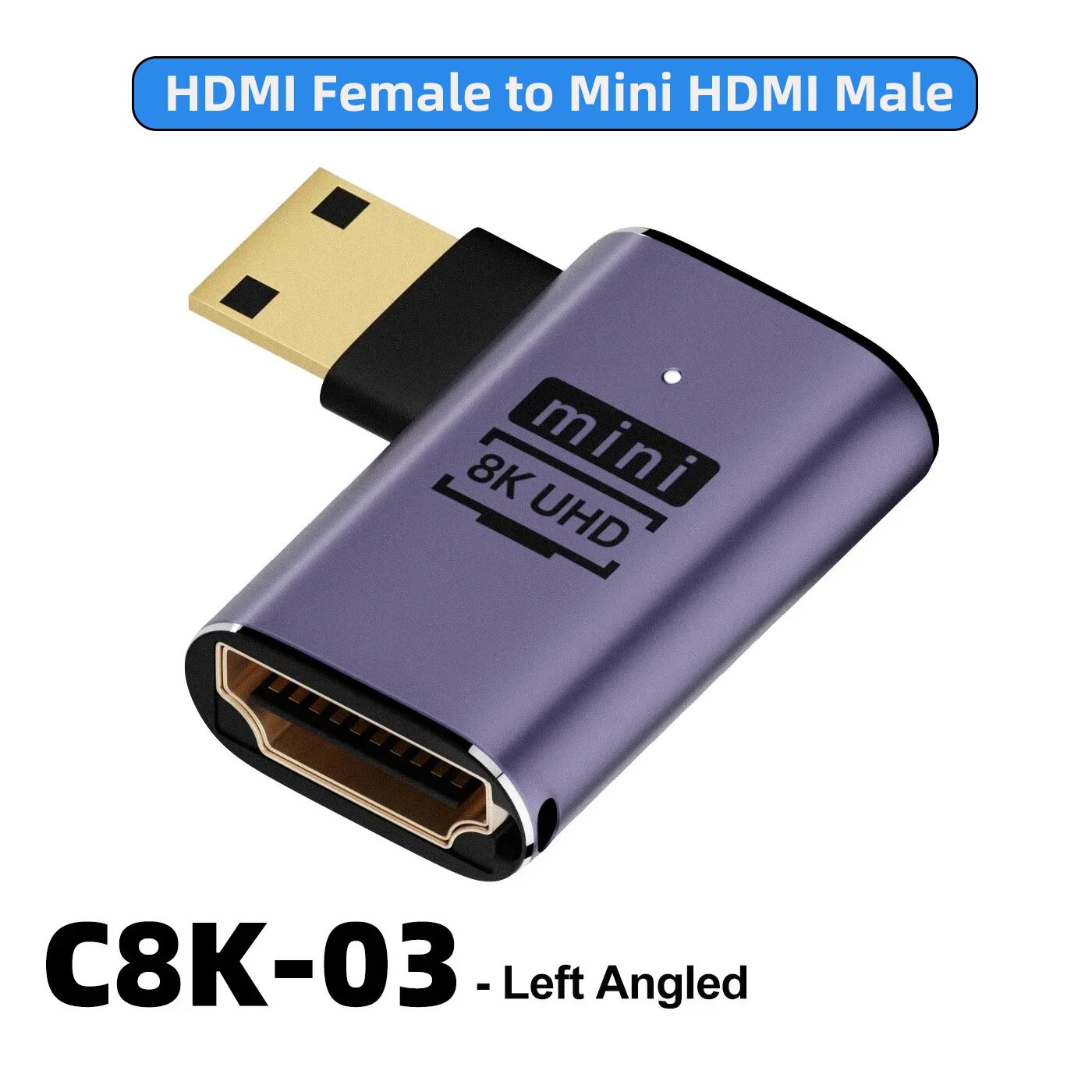 Портативный HDMI-HDMI 2.1 Mini Micro HDMI-HDMI 2.1 Кабель-адаптер 48 Гбит/с 8K60HZ 4K120HZ для HDTV-проектора PS4 PS5