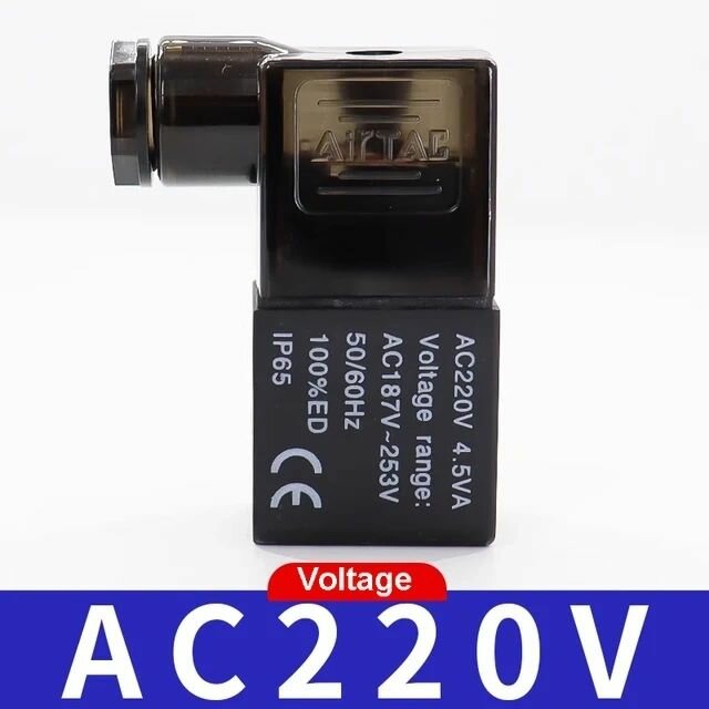 Катушка 4V210 AC220v. Электромагнитная катушка клапана