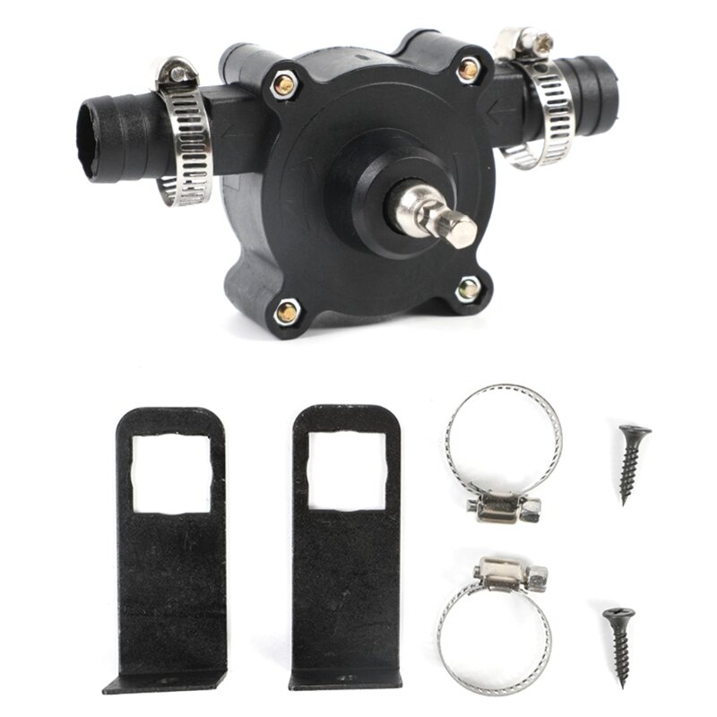 Мощный Насос Для Перекачки Воды с Приводом от Ручной Дрели, Насос для Отбора Воды для Автомобильной Системы Охлаждения и Орошения сада