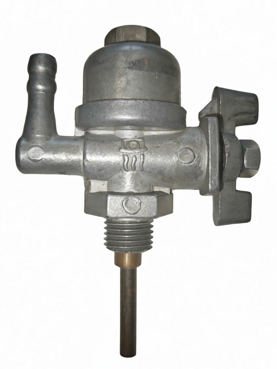 Кран топливный пусковой ПД-10 МТЗ-80/82 ЮМЗ-6 ДТ-75 КР-12Д ПП3-2-0 с медным уплотнительным кольцом в комплекте