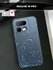 Чехол на Realme 16 Pro / Реалме 16 Про с принтом Blue lines, прозрачный