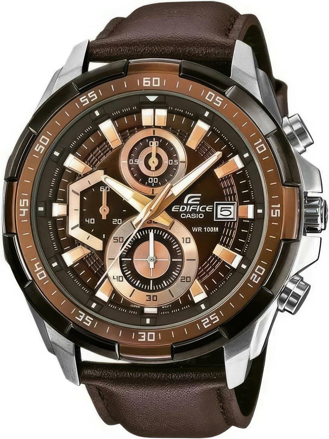 Наручные часы CASIO Edifice, серебряный — фото 1