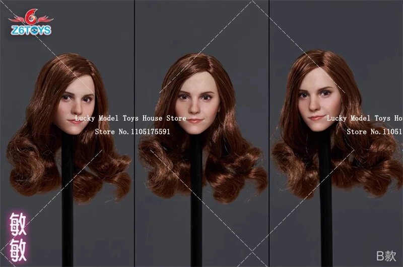 Фигурка Z6TOYS ZC012 Эмма Уотсон 1/6 head B