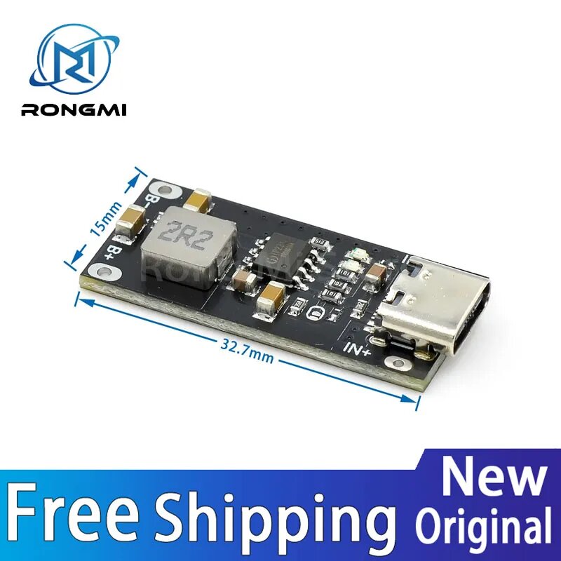 Плата быстрой зарядки USB Type-C 3A, Model: 100PCS