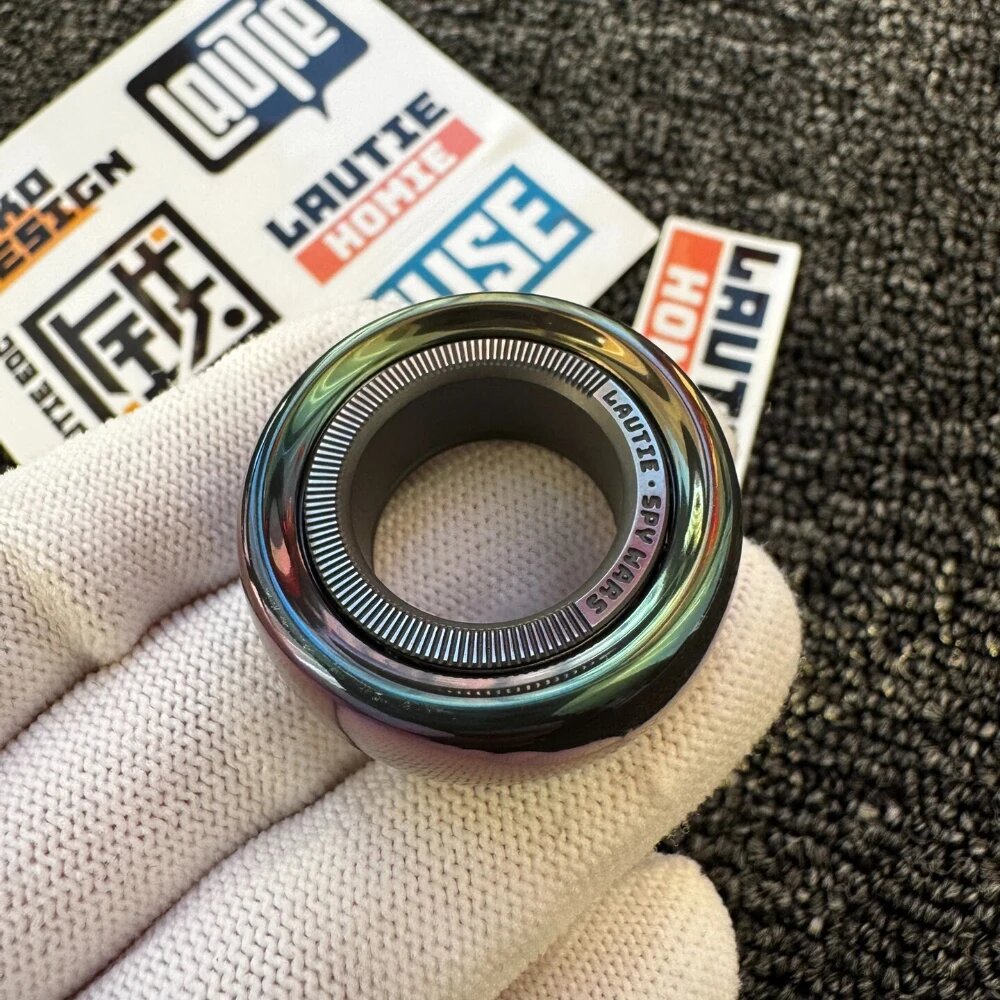 LAUTIE EDC Mechanic-C кольцо-спиннер, Zirconium Colorful