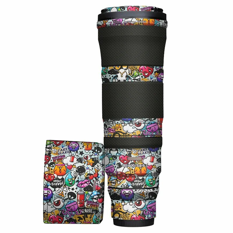 Наклейка на объектив Nikon Nikkor Z 180-600, цвет Cartoon