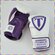 TORQUE Боксерские перчатки 10 oz White/Purple TRQBG-02 для бокса и тайского бокс...