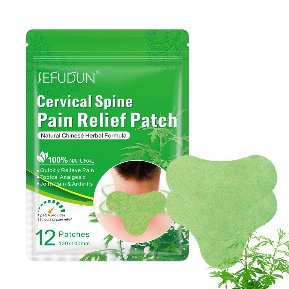 Пластыри для шеи Ai Cao с имбирем 12 шт. 2