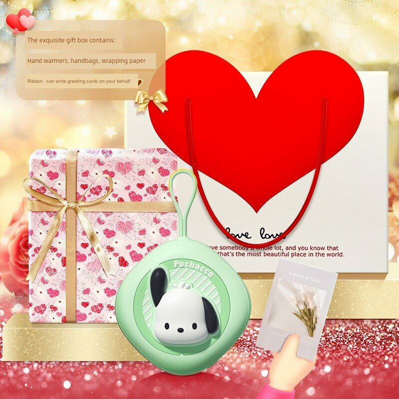 Официальный соглашённый продукт Sanrio: грелка для рук KT Cat Kuromi 2025, новая взрывозащищенная грелка для рук,