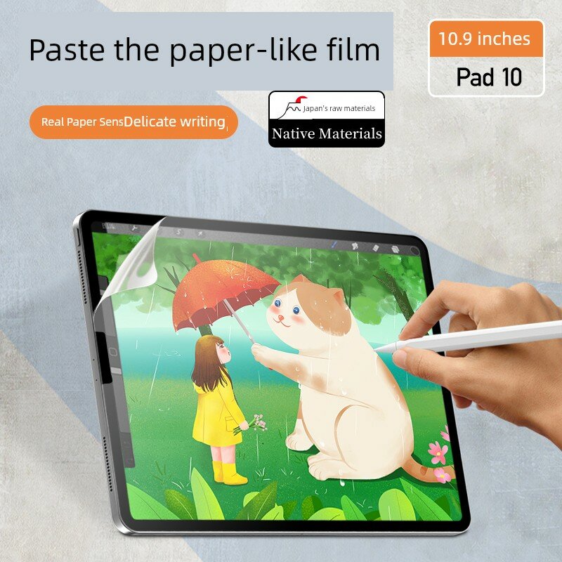 Магнитная пленка WiWU, имитирующая бумагу, для iPad Pro 2025, пленка для iPad 2024, мягкая светонепроницаемая пленка