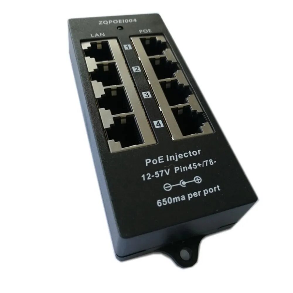 (W G J Z) Гигабитный POE Блок Питания Модуль Для 48V Камеры, Сетевого Устройства, Настенного Монтажа