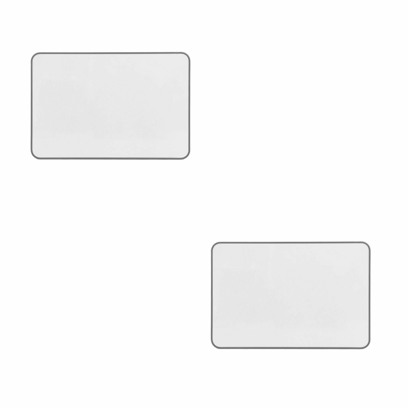 Белая двусторонняя магнитная доска из металла для школьных занятий, 2 шт