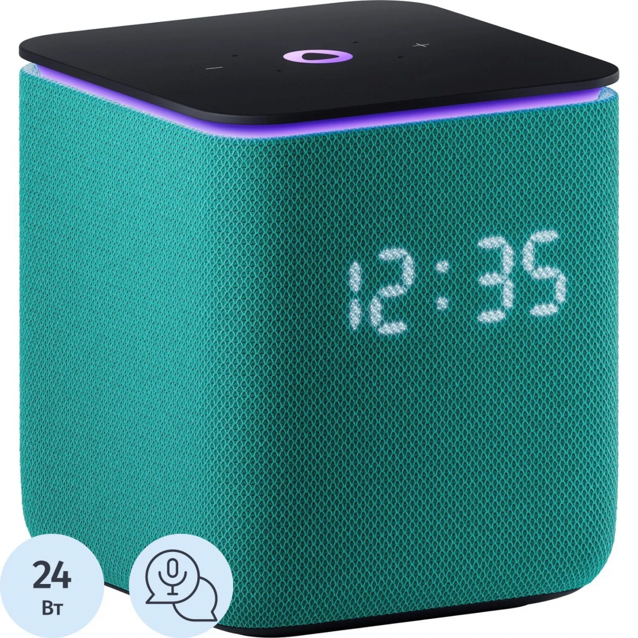 Умная колонка Яндекс Станция Миди с Алисой, с Zigbee, изумр (YNDX-00054EMD) 1933731