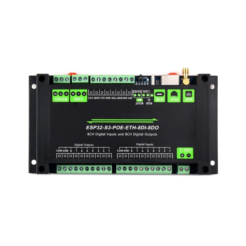 8-канальный программируемый модуль контроллера С3 гпио для автоматизации и смартинга дома