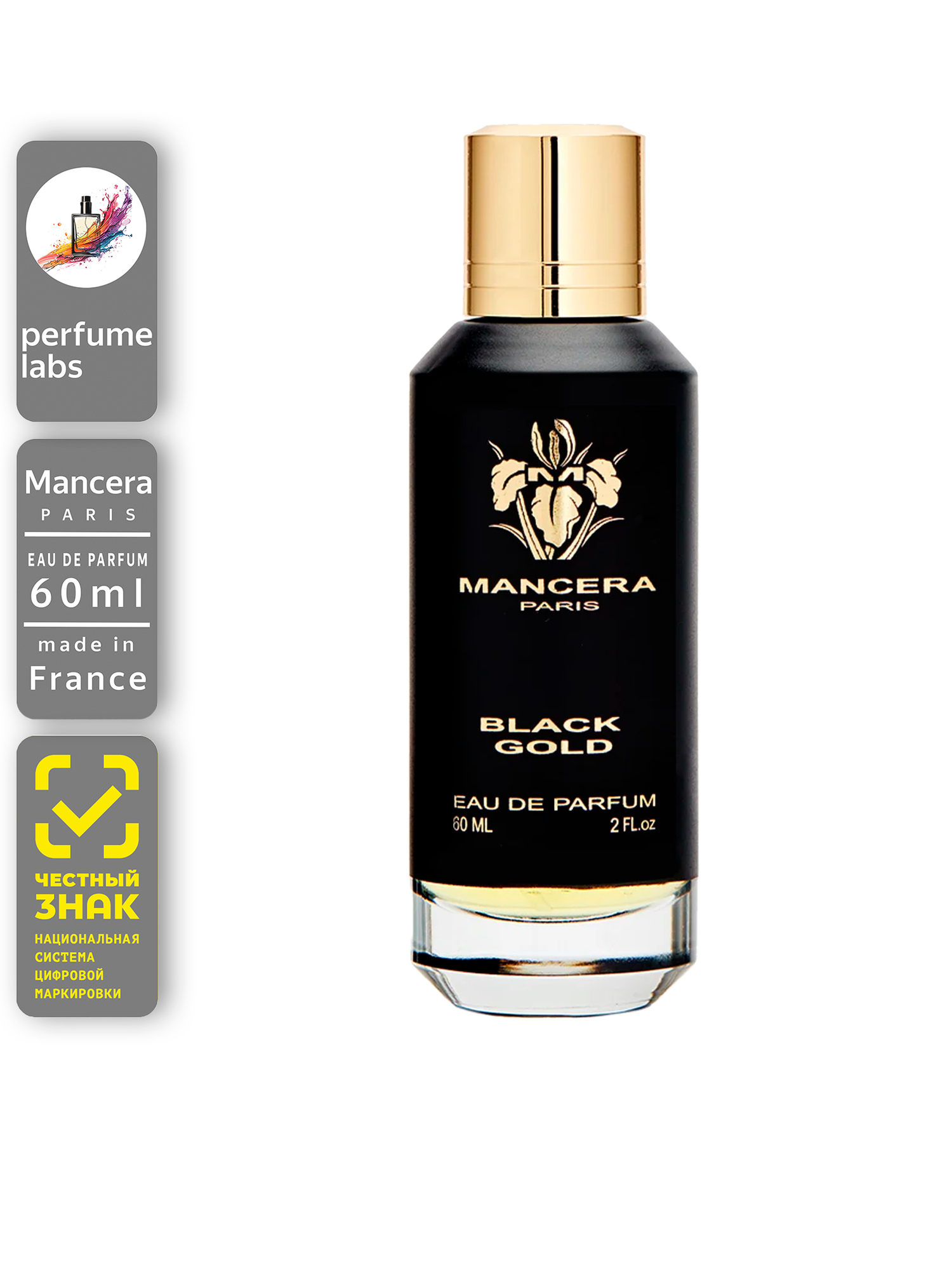 Mancera парфюмерная вода Black Gold pour Homme edp 60ml