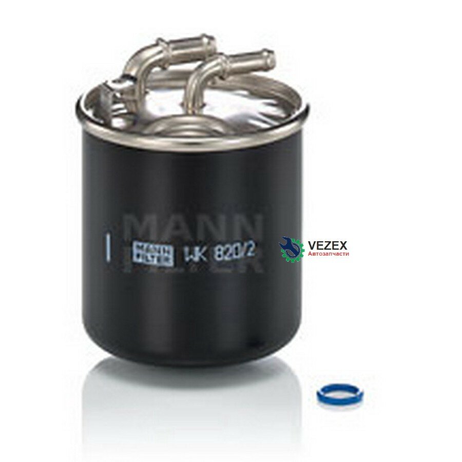 MANN-FILTER WK820/2X Фильтр топливный WK820/2x