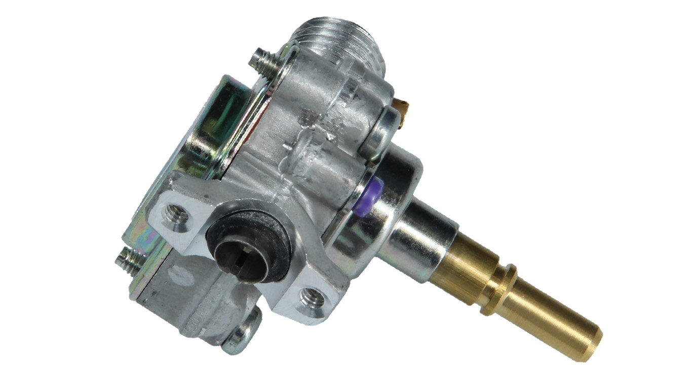 Кран газовый без клапана для плиты, варочной поверхности BLOMBERG 131240118 (CAL22100A, 0.130, T23144)