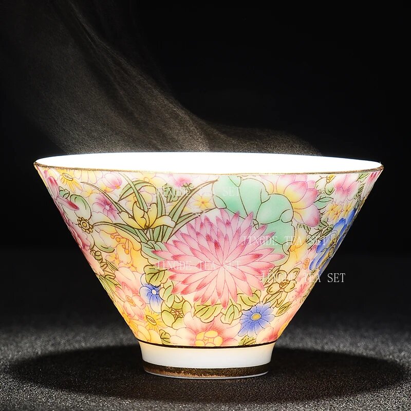 Керамическая чашка с эмалью, 100 мл, Цвет: B3-100ml