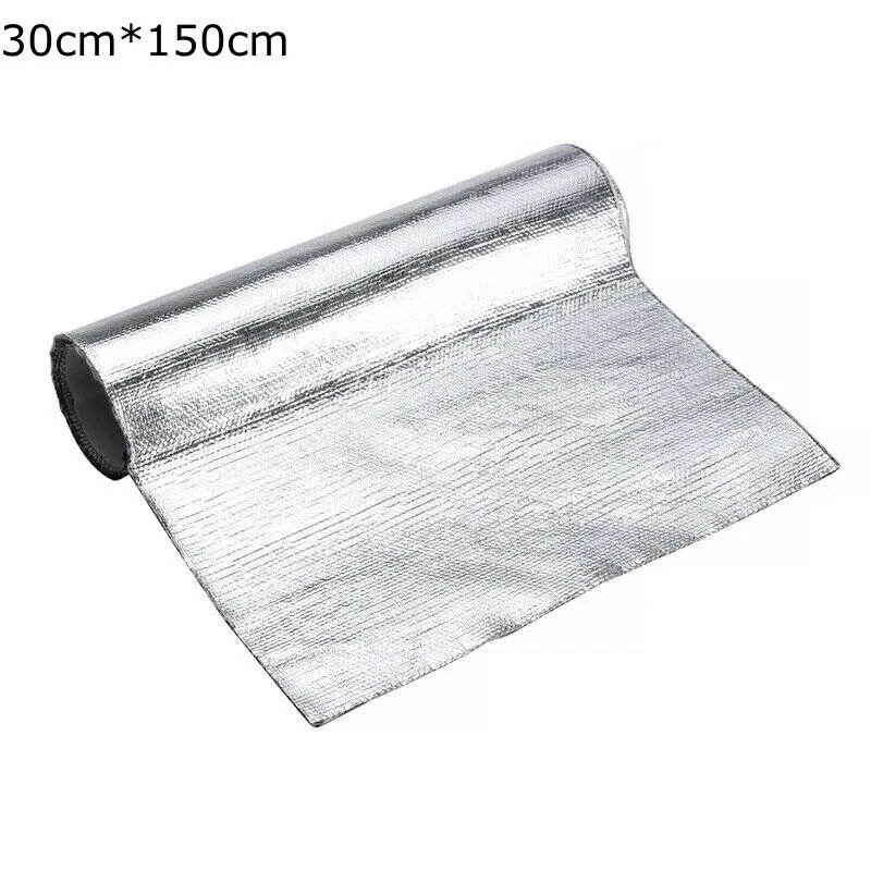 Самоклеящаяся теплоизоляционная алюминиевая фольгированная стеклоткань, огнестойкая, универсальная