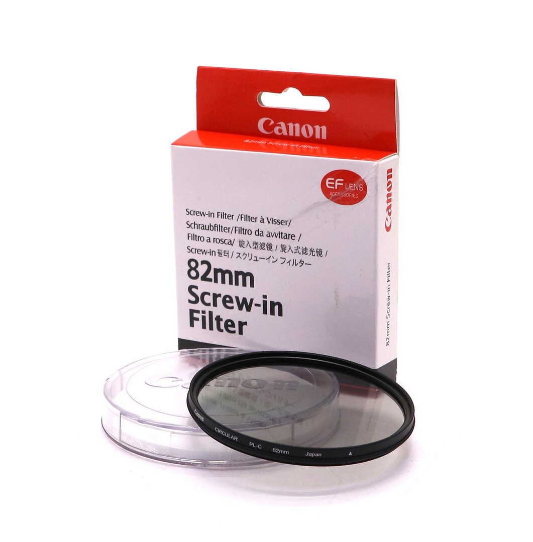 Светофильтр Canon 82mm Circular PL-C Japan