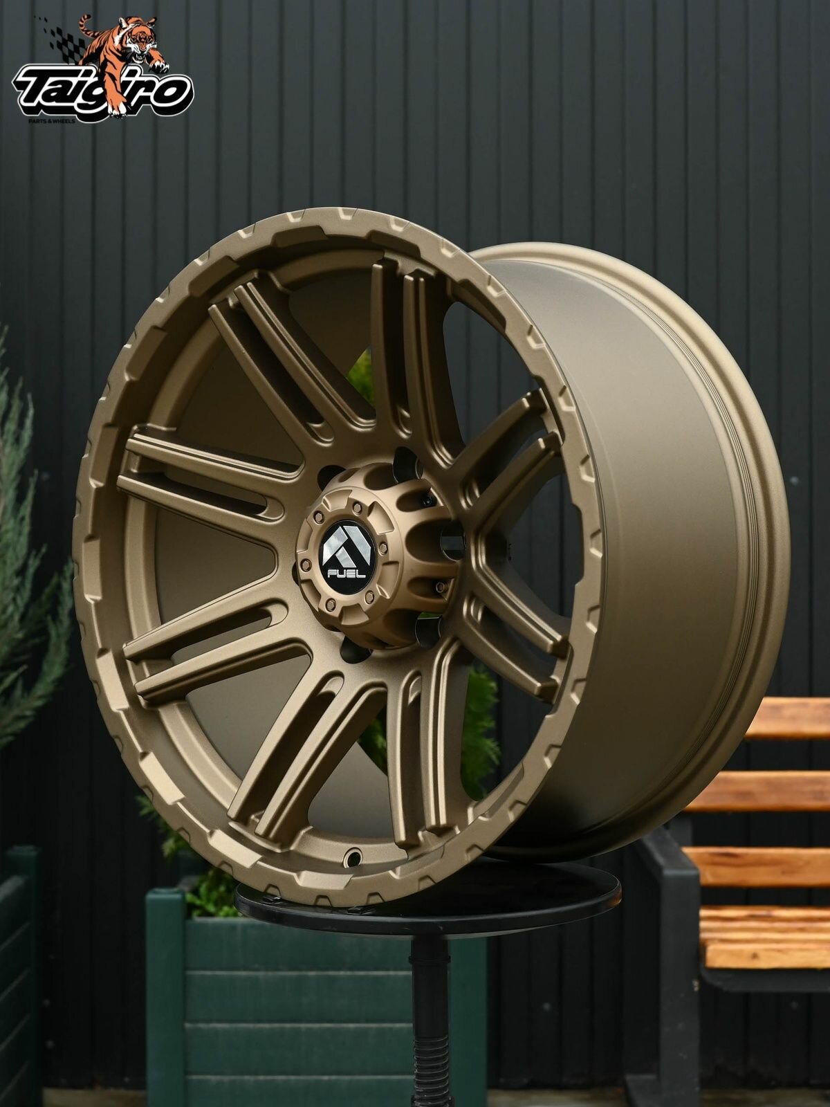 Taigiro Топ дизайн Колесный диск Литой 18x9 PCD6x139.7 ET0 D110 Матовая бронза