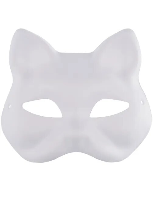 Маска из папье-маше "Кот"