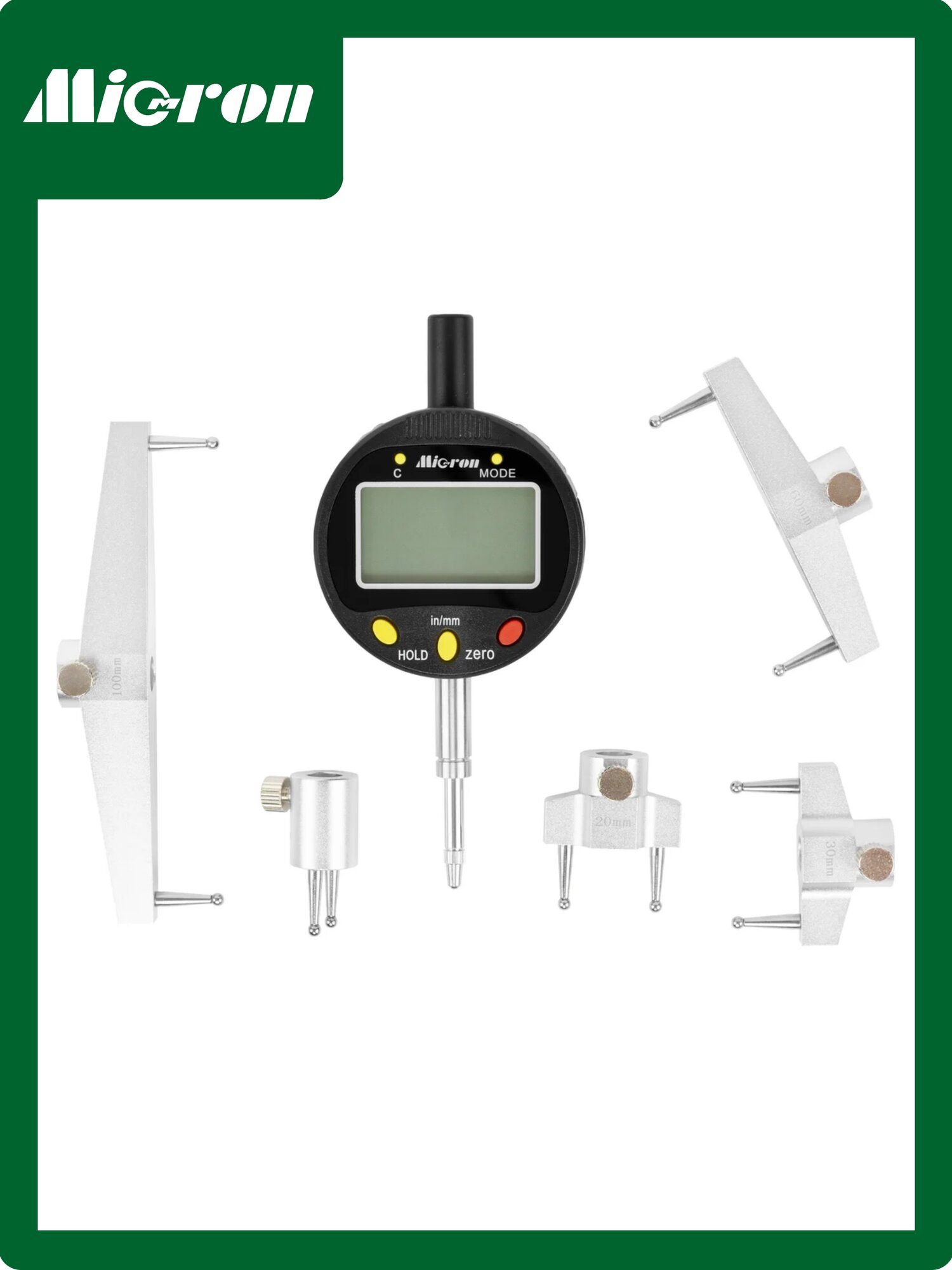 Радиусомер индикаторный Мicron РИЦ - 700 0,005 (5-700 мм) цифровой